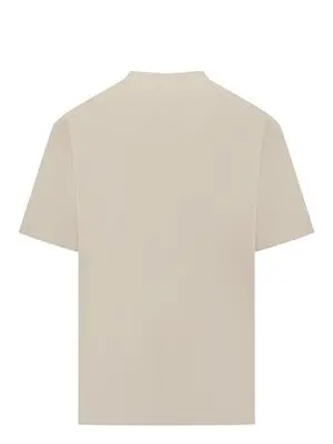 Drole De Monsieur Logo T-shirt - Mastic