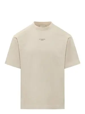 Drole De Monsieur Logo T-shirt - Mastic