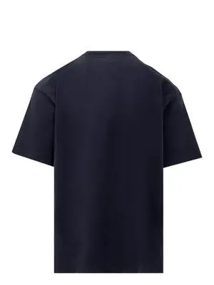 Drole De Monsieur Minimal Logo T-shirt - Navy
