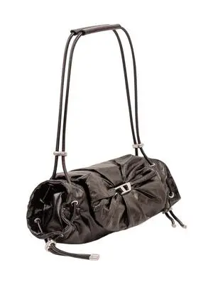 DIESEL® Diesel Scrunch-D Shoulder Bag (Size S) Nero