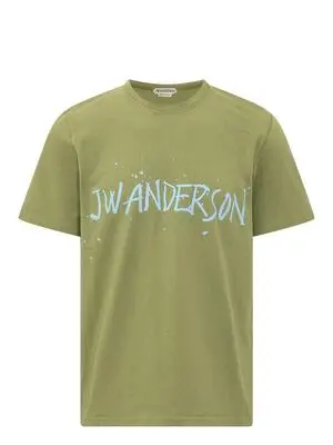 JW Anderson Circuit T-shirt - Leaf Green