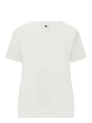MAX MARA WEEKEND MAX MARA Geometric Embroidered T-Shirt