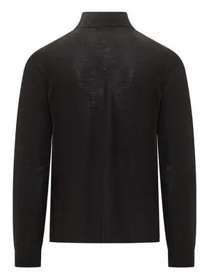 Premiata Elegant Knit Turtleneck Sweater - Black