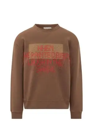 JW Anderson J. W. Anderson Birds Sweatshirt - Walnut
