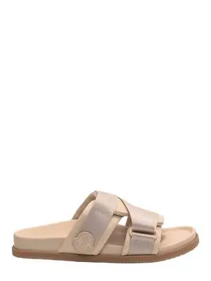 Moncler Leather Sandals - Rosa