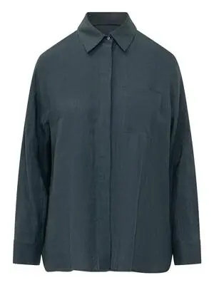 MAX MARA`S Max Mara Casual Wide Sleeve Blouse - Classic Dark
