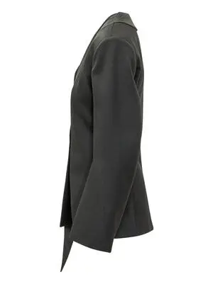 Attico Mini Tailored Blazer - Black
