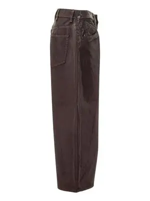 ATTICO THE ATTICO Glossy Long Jean Pants