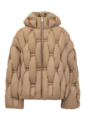 RAXXY Hooded Puffer Jacket - Caramel