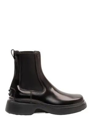 TOD`S Tod's Trench-inspired Ankle Boots - Nero