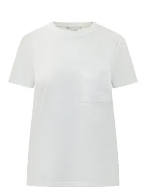 Max Mara Papaia Pocket T-shirt - Bianco