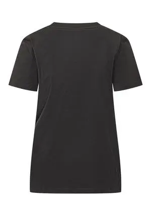 Max Mara Papaia T-shirt With Pocket Detail - Nero