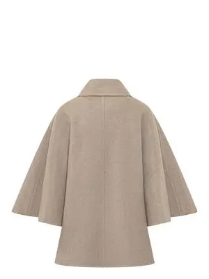 Max Mara 100% Cashmere Cape Coat - Cacha