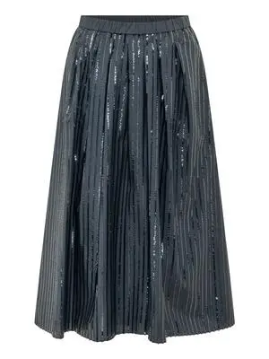 WEEKEND BY MAX MARA Weekend Cotton Skirt - Blu
