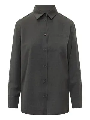 MAX MARA`S Max Mara Virgin Wool Tailored Jacket - Carbone