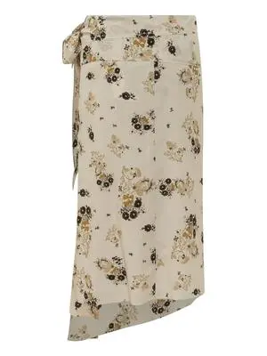 Isabel Marant Étoile Faniry-gb Mini Skirt - Ecru