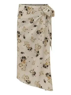 Isabel Marant Étoile ISABEL MARANT ÉTOILE Mini Skirt Ecru