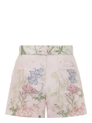 Charo Ruiz Ibiza Mini Painted Sand Shorts - Pink