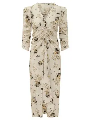 Isabel Marant Étoile Albini-gb Dress - Ecru