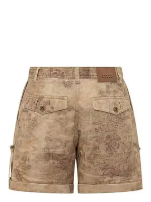 ISABEL MARANT ÉTOILE ISABEL MARANT Cuffed Mini Shorts With Pocket