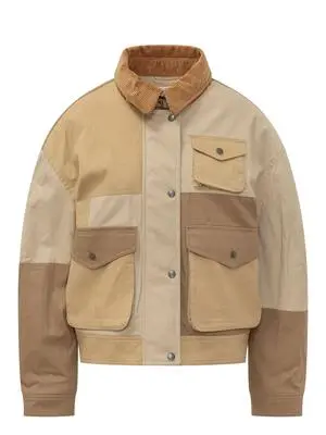 MARANT ETOILE Risla-gc Cropped Jacket - Beige
