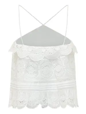 MARANT ETOILE Marant Étoile Sleeveless Print Top With Subtle Detailing