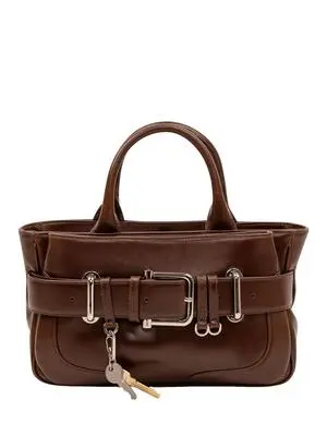 OSOI Brocle Mini Tote Handbag - Marrone