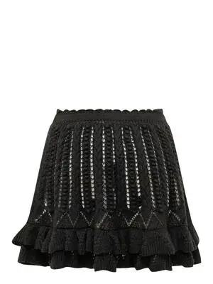 MARANT ETOILE Marant Étoile Mini Skirt With Ruffles