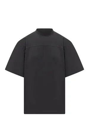 MORDECAI Classic Fit T-shirt With Gironeck - Black