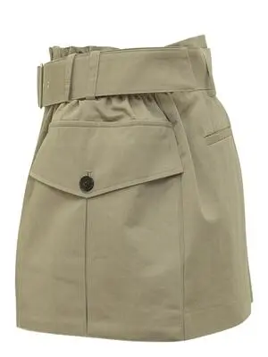 IRO PARIS Pocket Mini Skirt - Clay