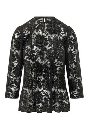 LE SULLY STUDIO LE SULLY STUDIO Lace-Trim Studio Shirt