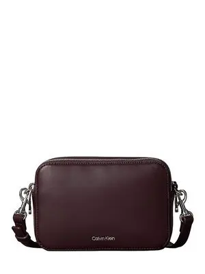 Calvin Klein Calvin Klein Embossed Logo Crossbody Bag Fudge