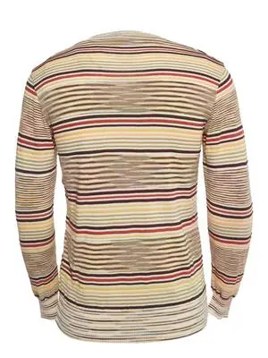 Missoni Striped Rib-knit Sweater - Neutrals