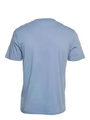 Sandro Horse-embroidered Pocket T-shirt - Blue