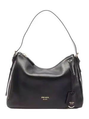 Prada Medium Aimée Shoulder Bag Black