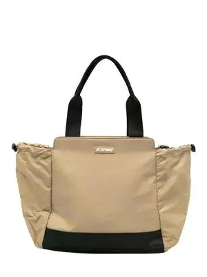 K-WAY Aisy Zip-fastening Tote Bag - Neutrals