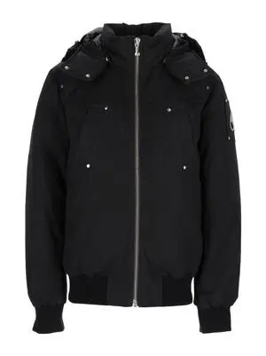 MOOSE KNUCKLES MOOSE KNUCKLES Zip Up Logo Elastic Jacket