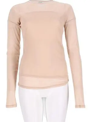 LEMAIRE Long Sleeve Knit Top - Cream