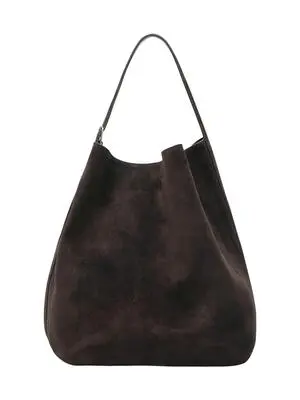 TOTEME TOTEME Suede Tote Bag Brown