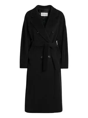 Max Mara 101801 Icon Wool And Cashmere Coat - Black