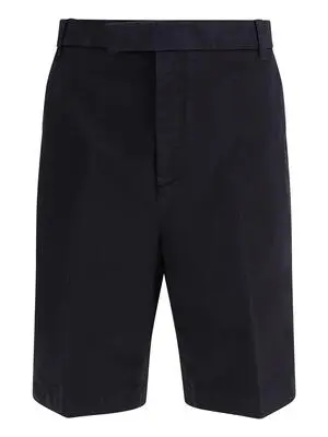 Thom Browne Typewriter Cloth Utility Chino Shorts - Blue