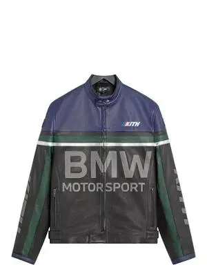Kith X Bmw Braun Moto Jacket - Black