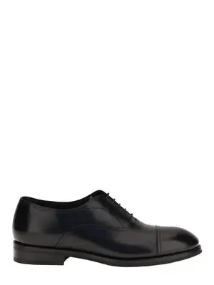 Santoni Leather Shoes - Black