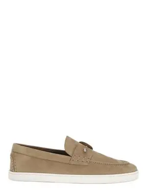 CHRISTIAN LOUBOUTIN Chambeliboat Loafers - Cream