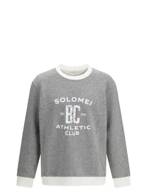 Brunello Cucinelli Long Sleeve Sweatshirt - Gray