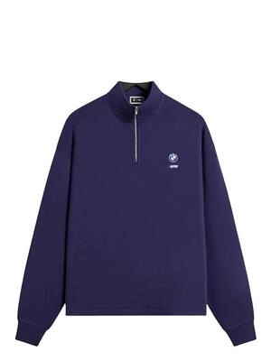 Kith X Bmw Nelson Quarter Zip Pullover - Techno Violet