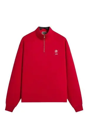 Kith X Bmw Nelson Quarter Zip Pullover - Cinnabar