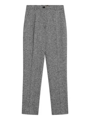 Dolce & Gabbana Wool-blend Dotted Trousers - Multicolor