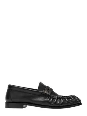 Saint Laurent Leather Le Loafer - Black