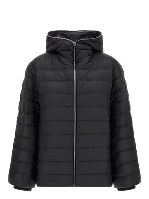 Rick Owens Moncler + 'ziplock' Down Jacket - Black
